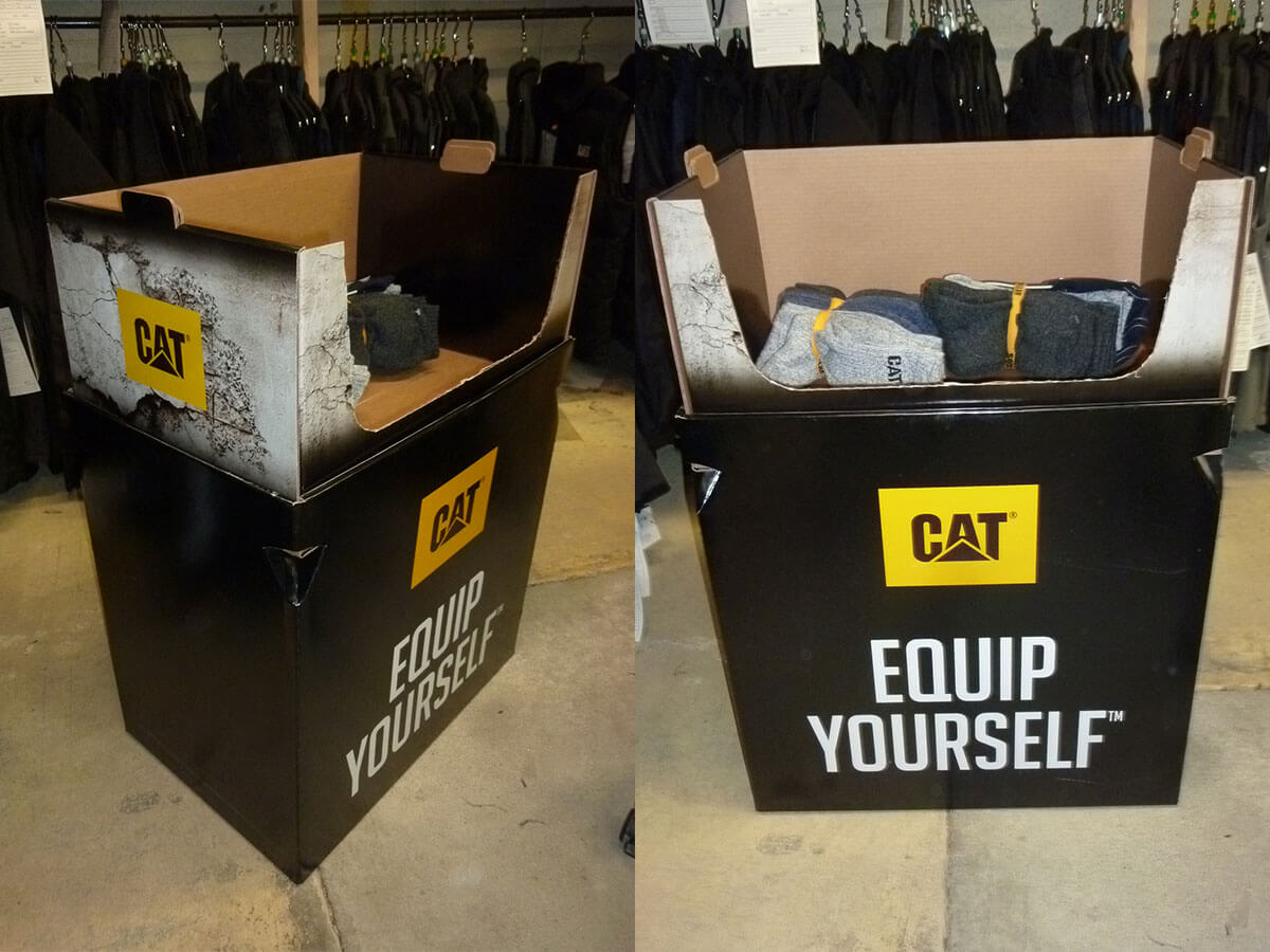 Display Bins / Dumpbins - POP POS Cardboard Displays, Corrugated ...